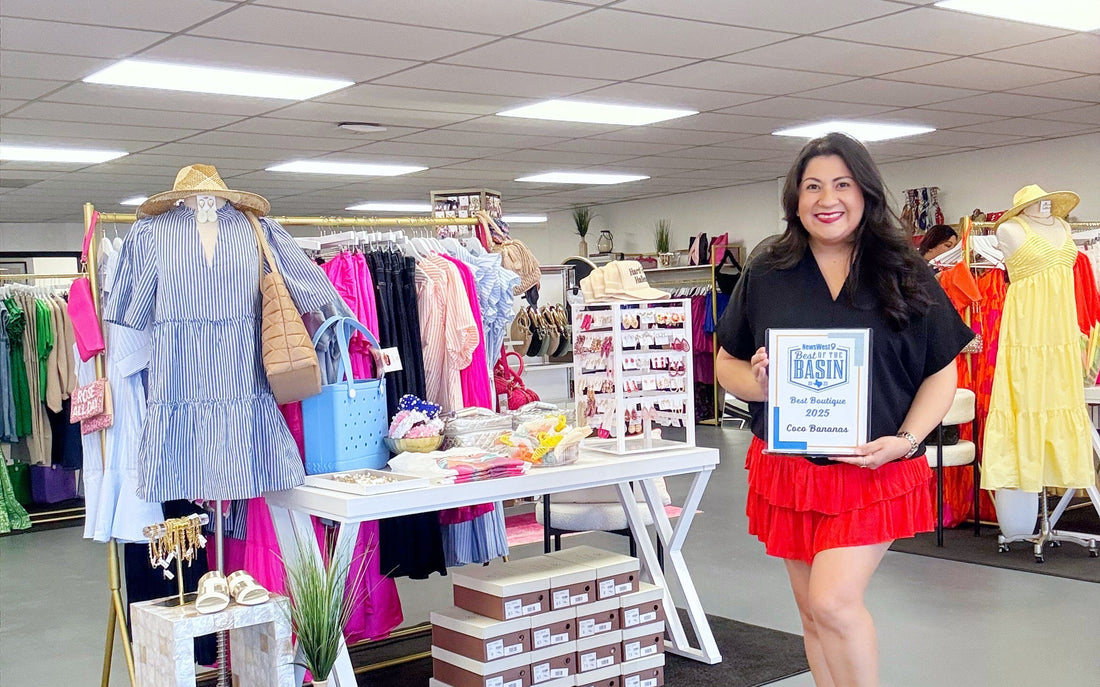 COCO BANANAS - CONTEMPORARY APPAREL AND ACCESSORIES – Coco Bananas Boutique